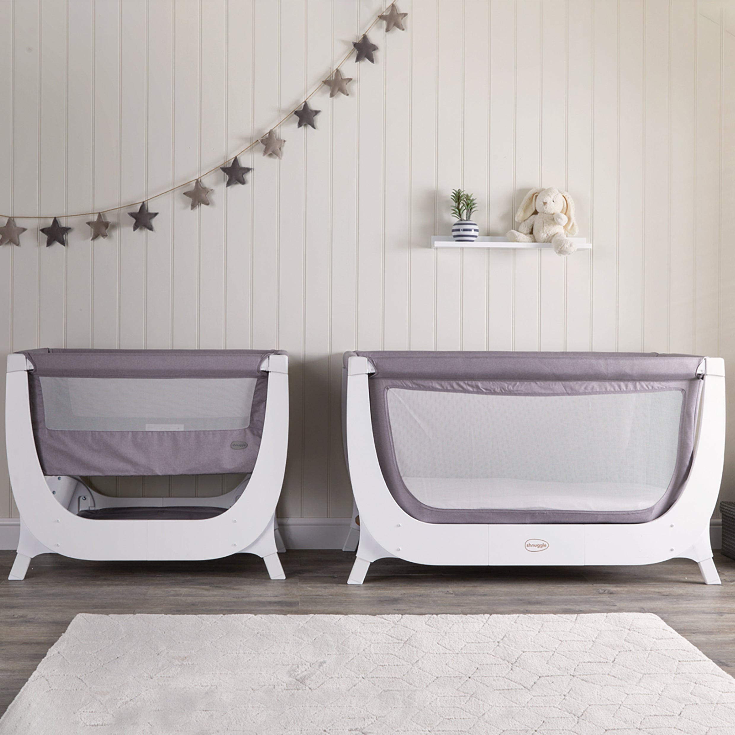 Shnuggle Sleep Range | Shnuggle Air Crib & Cot | Shnuggle Modern Moses